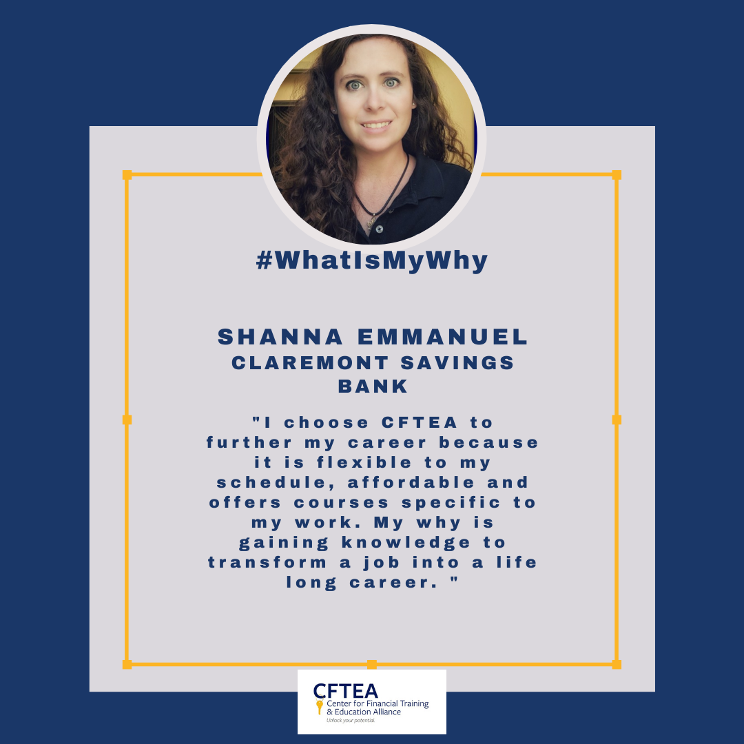 #WhatIsMyWhy Shanna Emmanuel | CFTEA