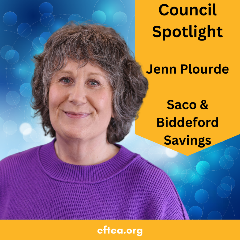 CFTEA Council Spotlight: Jenn Plourde | CFTEA
